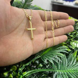 Prime Jewelry 269 | Jewelry | Cross Pendant Necklace Cuban Chain Gifts ...